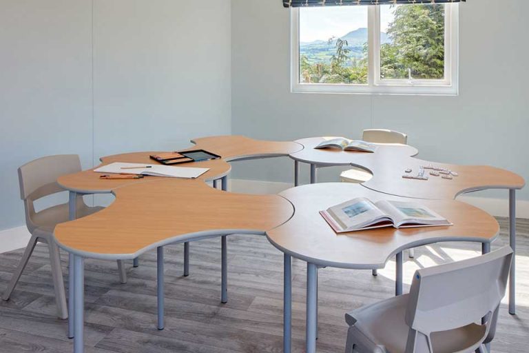 Ty Bronllys pupils first to experience Pod classrooms for additional ...